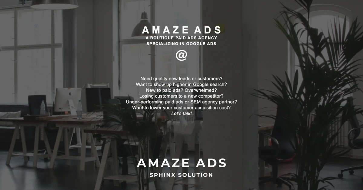 AI Portfolio - Amaze Ads | Sphinx Solutions